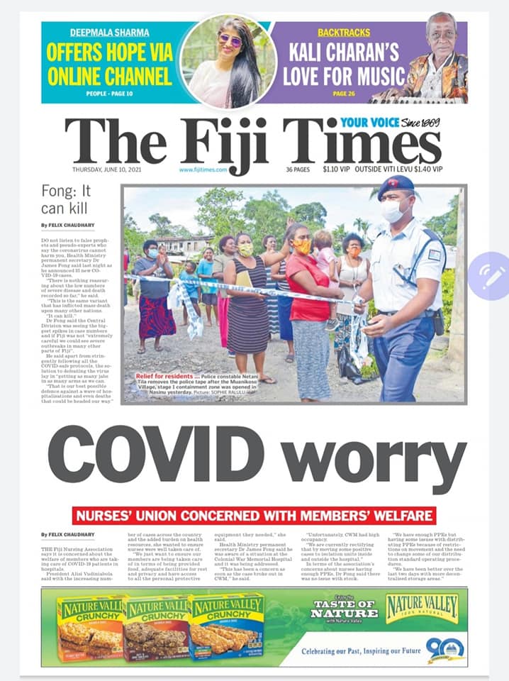 The Fiji Times » From the Editor-in-Chief’s desk: Your June 10 briefing