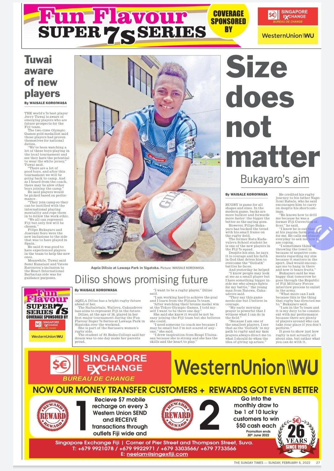 From the Editor's Desk: Your Sunday, February 6 briefing - The Fiji Times