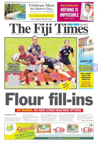 The Fiji Times » From the Editor-in-Chief’s desk: Your March 11 briefing
