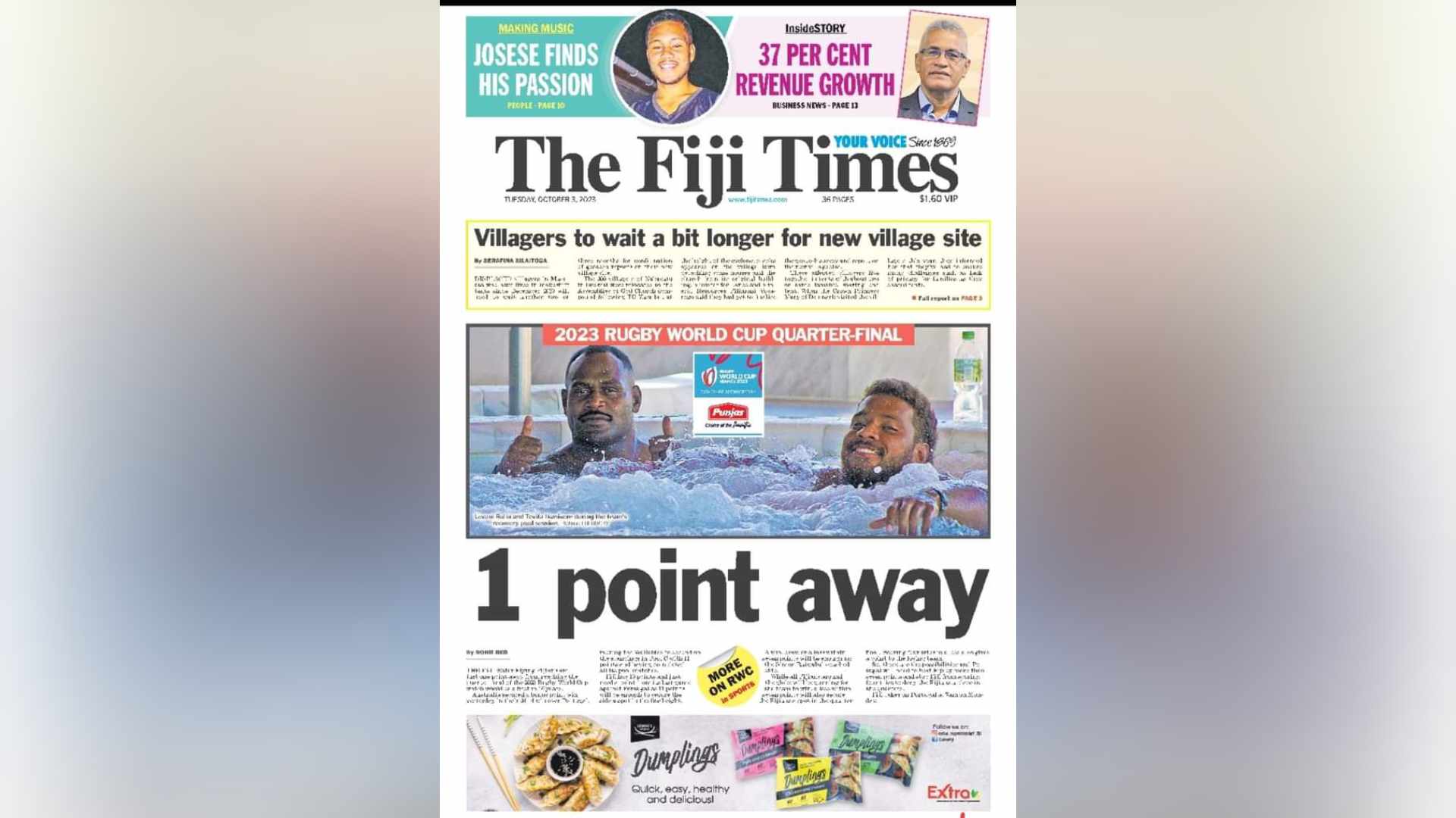 The Fiji Times » From the Editor-in-Chief’s desk: Your October 3 briefing