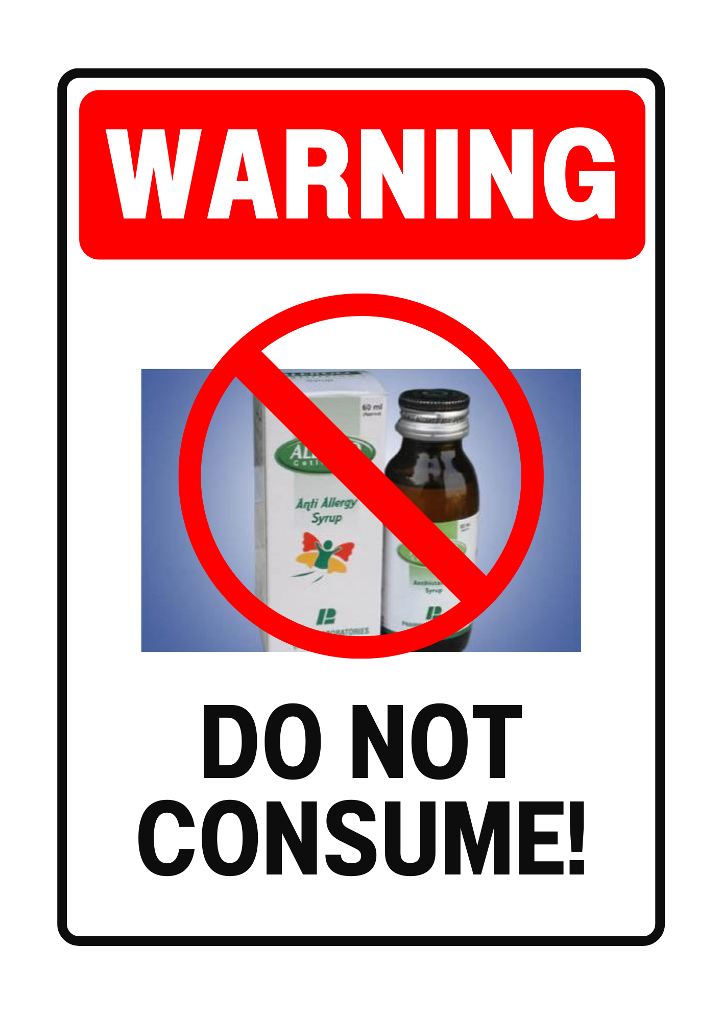 Usfijitimes | WARNING! Do not consume Alergo Cetrizine : toxic to ...